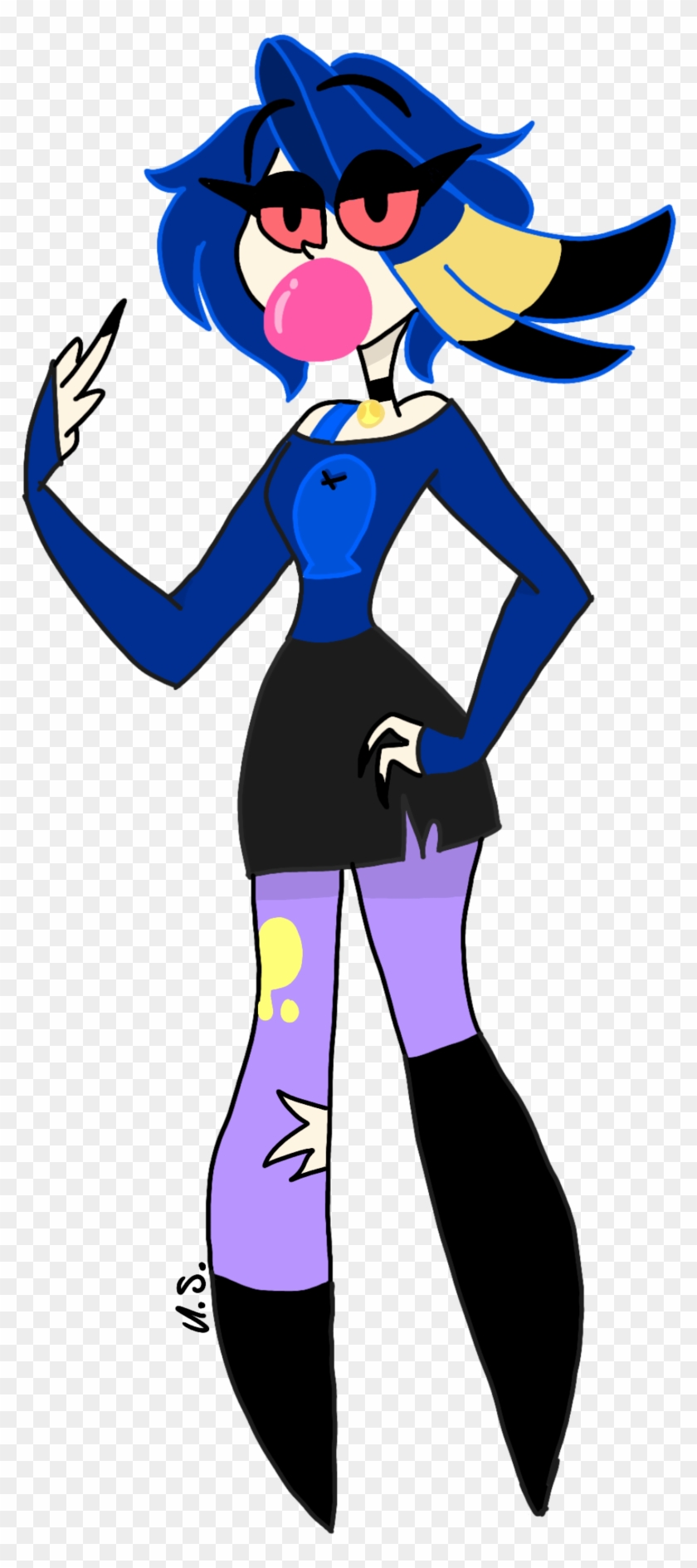 [hhoc] Denise, Dimtri's Sister - Cartoon - Free Transparent PNG Clipart ...